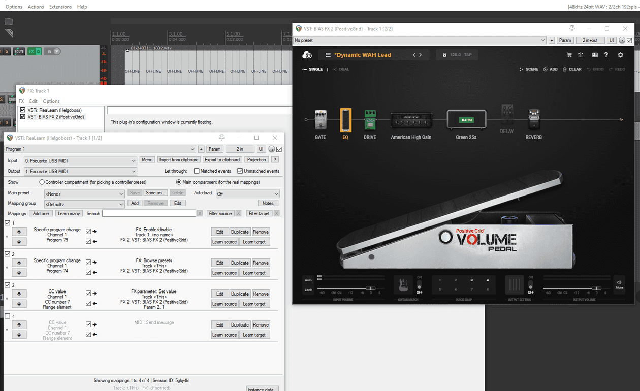 Controlling DAWs and VSTs in Reaper using MIDI controllers | Rasmus ...